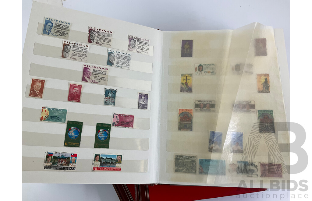 Three Albums of Vintage Stamps - Lot 1635300 | ALLBIDS