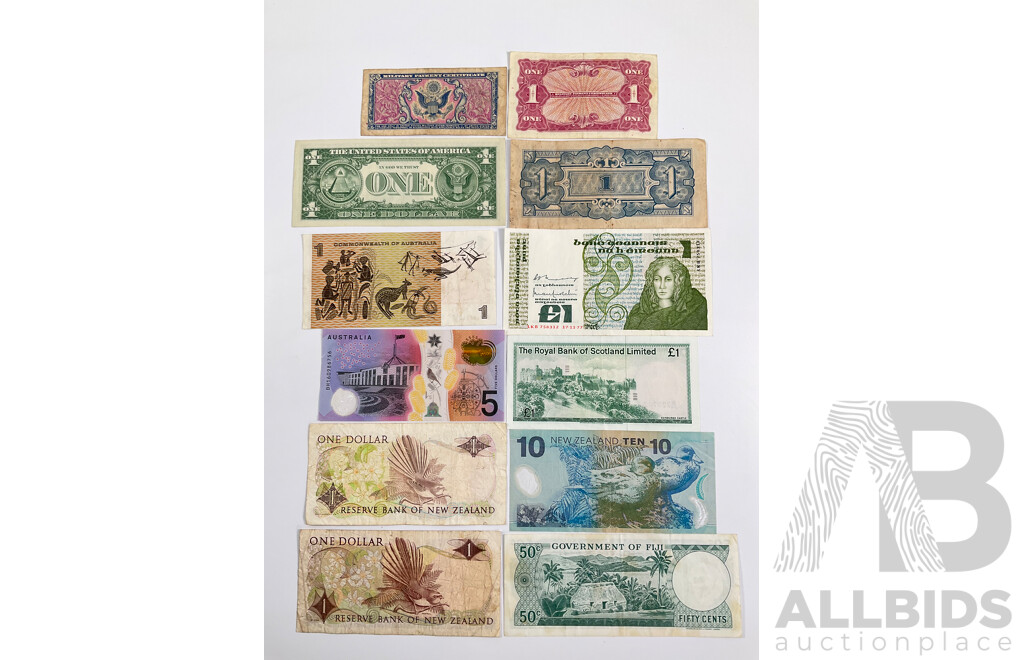 Assortment of Collectable Banknotes - Lot 1638674 | ALLBIDS