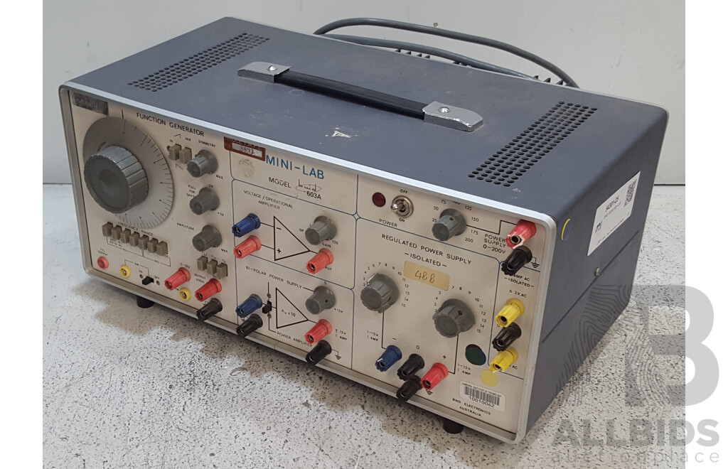 BWD (603A) Mini Lab - Lot 1634790 | ALLBIDS