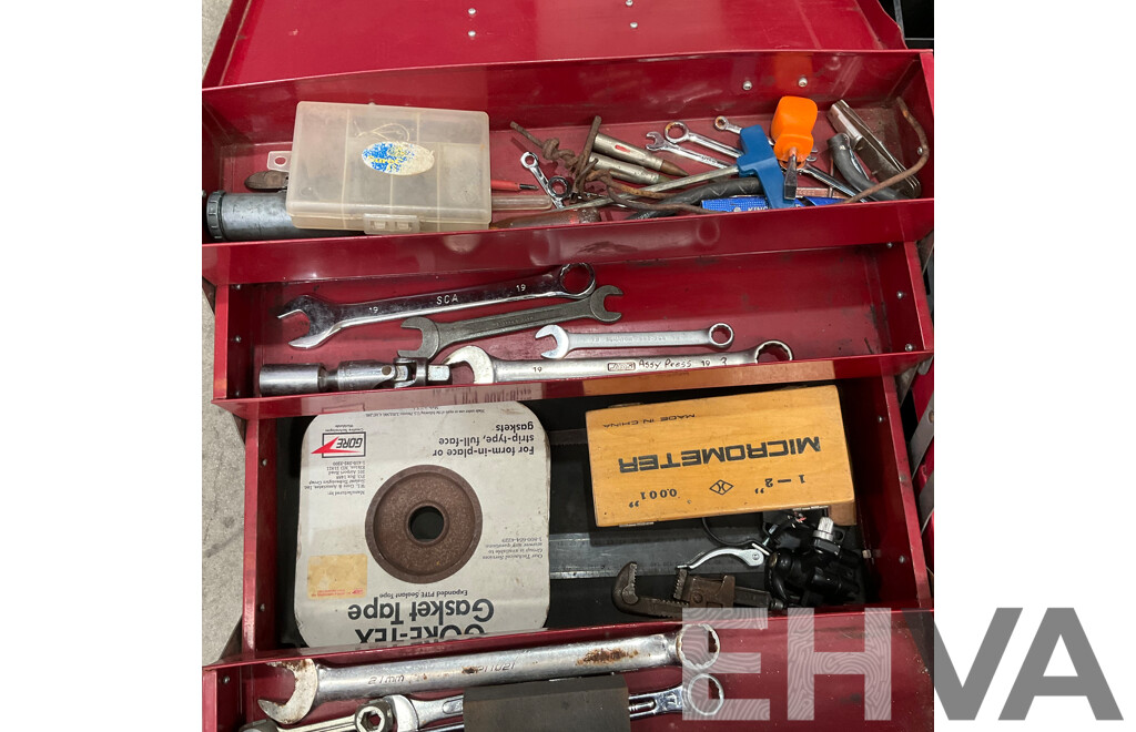 Three Tool Boxes Containing Assorted - Lot 1639390 | EHVA