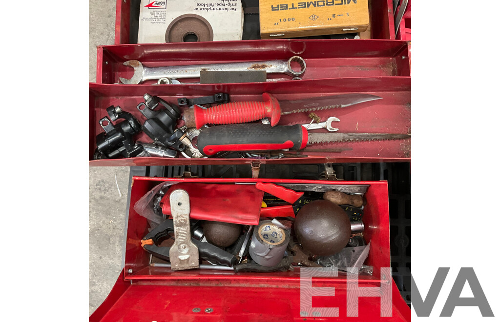 Three Tool Boxes Containing Assorted - Lot 1639390 | EHVA