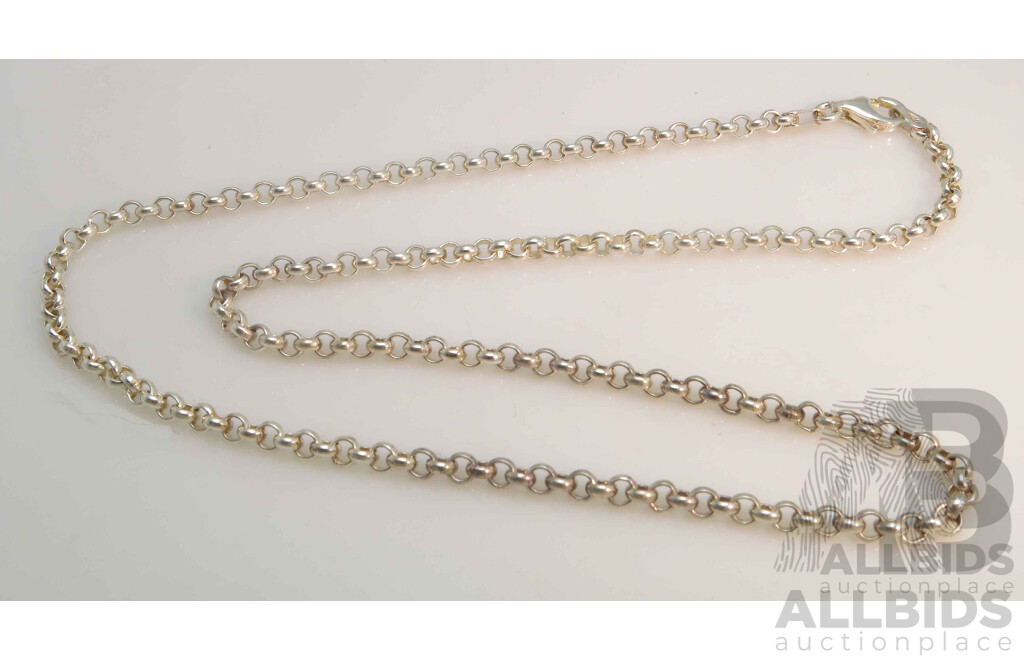 Italian Sterling Silver Chain - Lot 1636526 | ALLBIDS