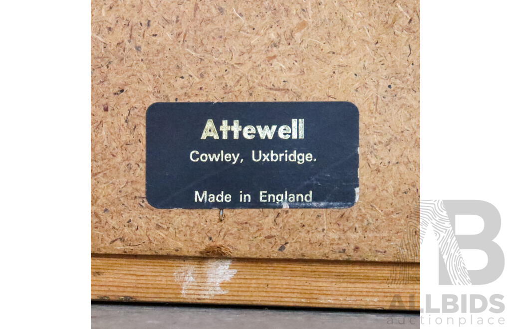 Vintage Gilt Framed Mirror by Attewell, - Lot 1643368 | ALLBIDS