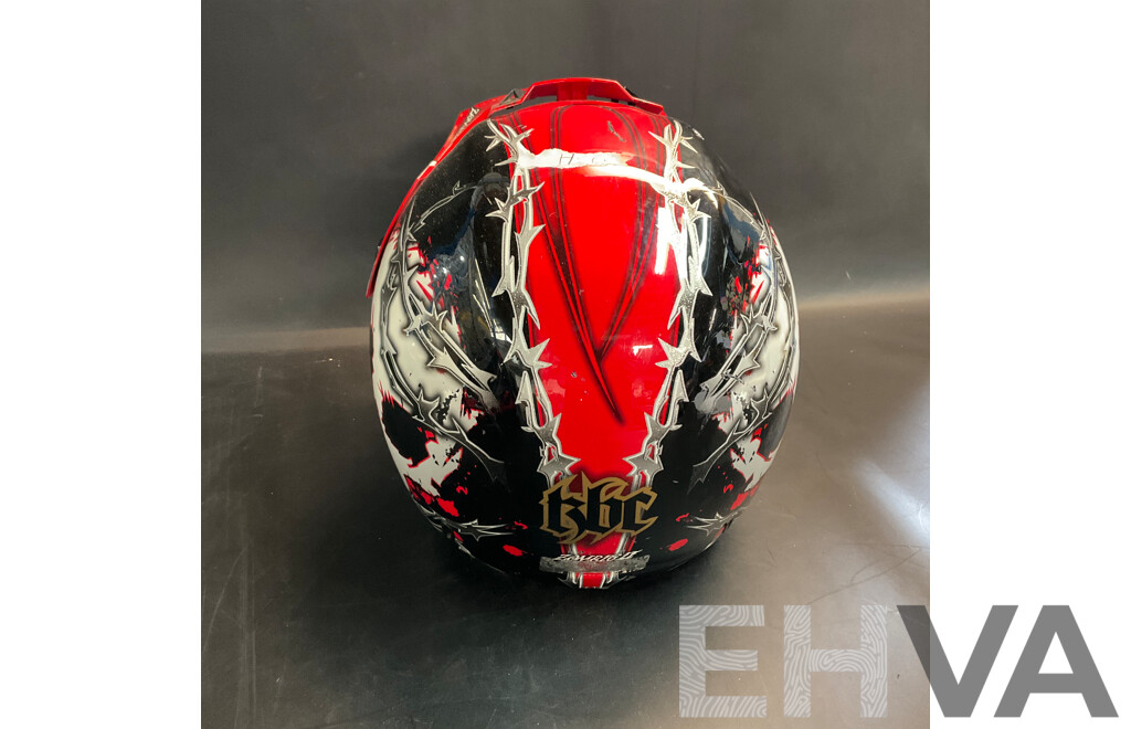 KBC ZOMBIE Motocross Helmet Size - Lot 1643307 | EHVA