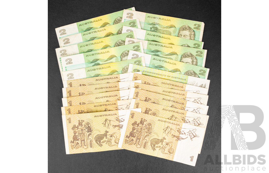 Collection of Australian One and - Lot 1662156 | ALLBIDS